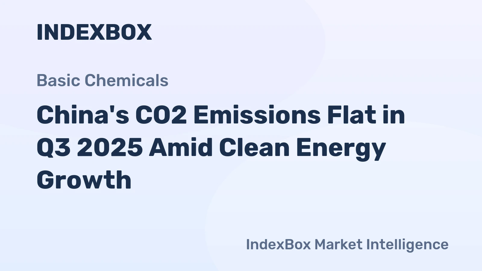 China's CO2 Emissions Flat in Q3 2025 Amid Clean Energy Growth