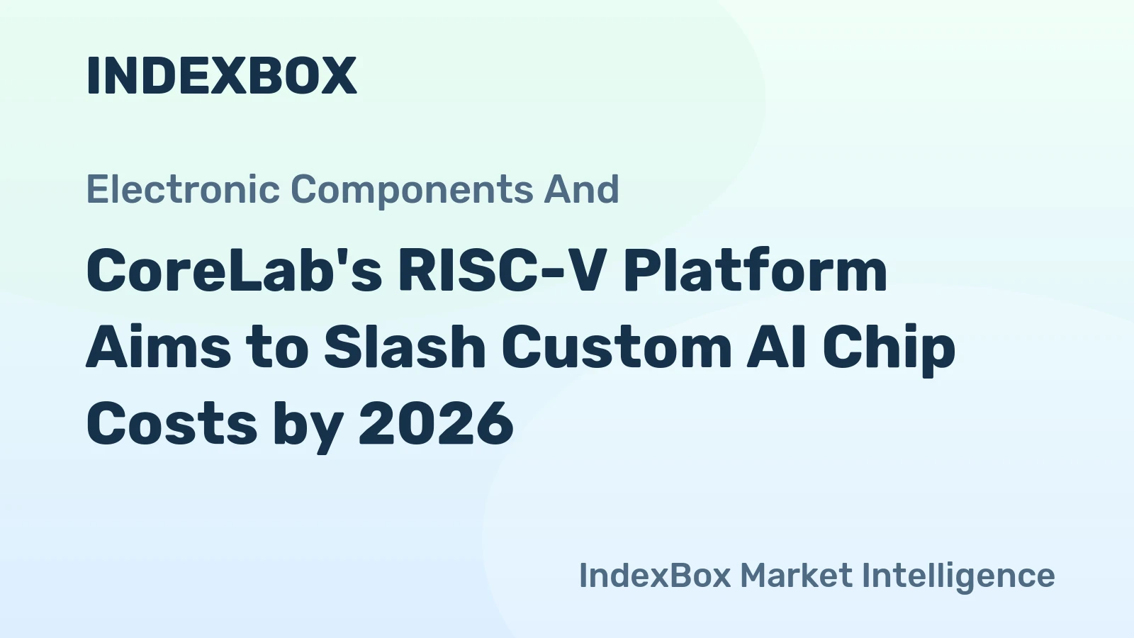CoreLab's RISC-V Platform Aims to Slash Custom AI Chip Costs by 2026