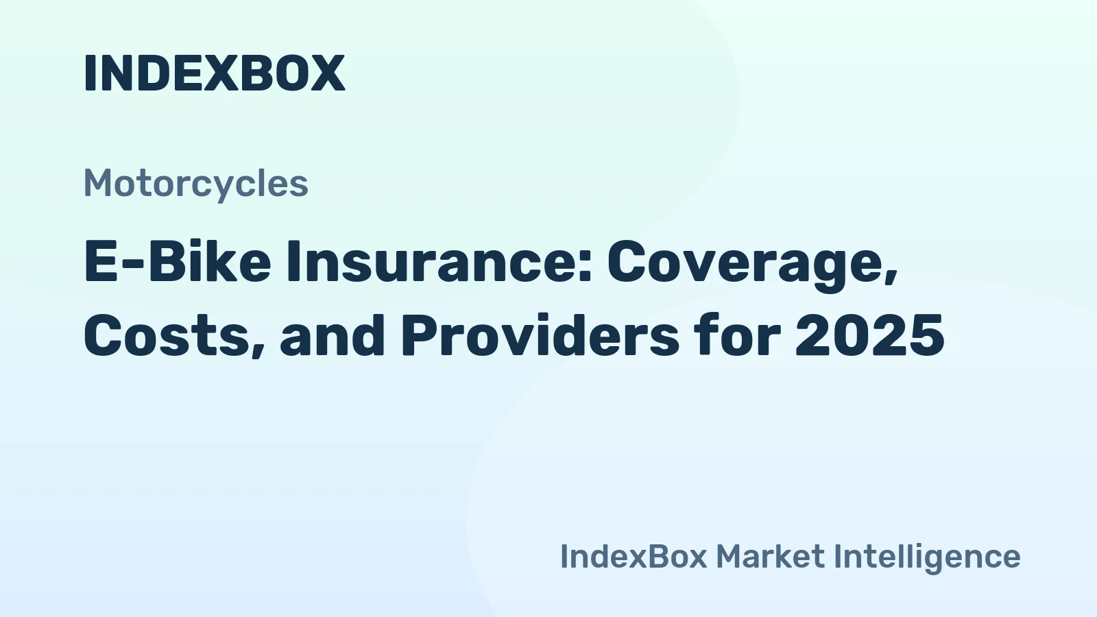 E-Bike Insurance: Coverage, Costs, and Providers for 2025