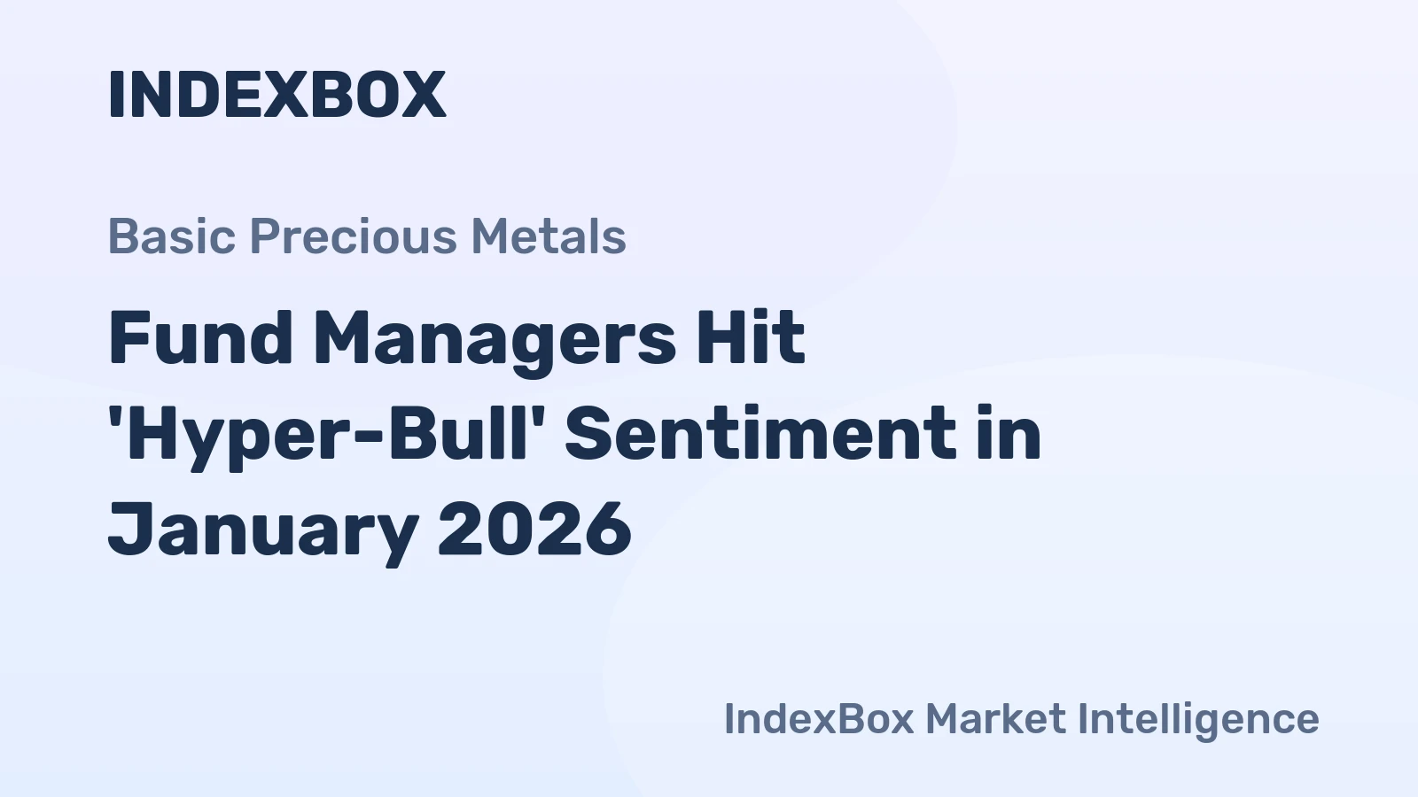 Fund Managers Hit 'Hyper-Bull' Sentiment in January 2026