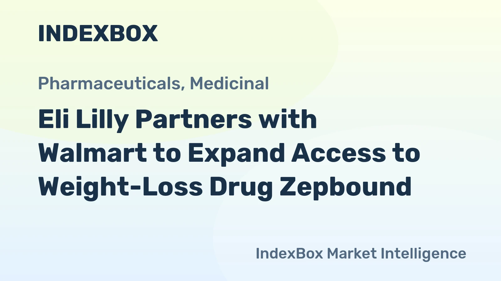 Eli Lilly Partners with Walmart to Expand Access to Weight-Loss Drug Zepbound