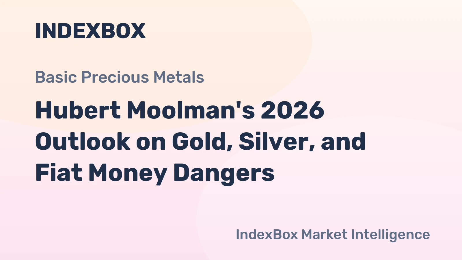 Hubert Moolman's 2026 Outlook on Gold, Silver, and Fiat Money Dangers