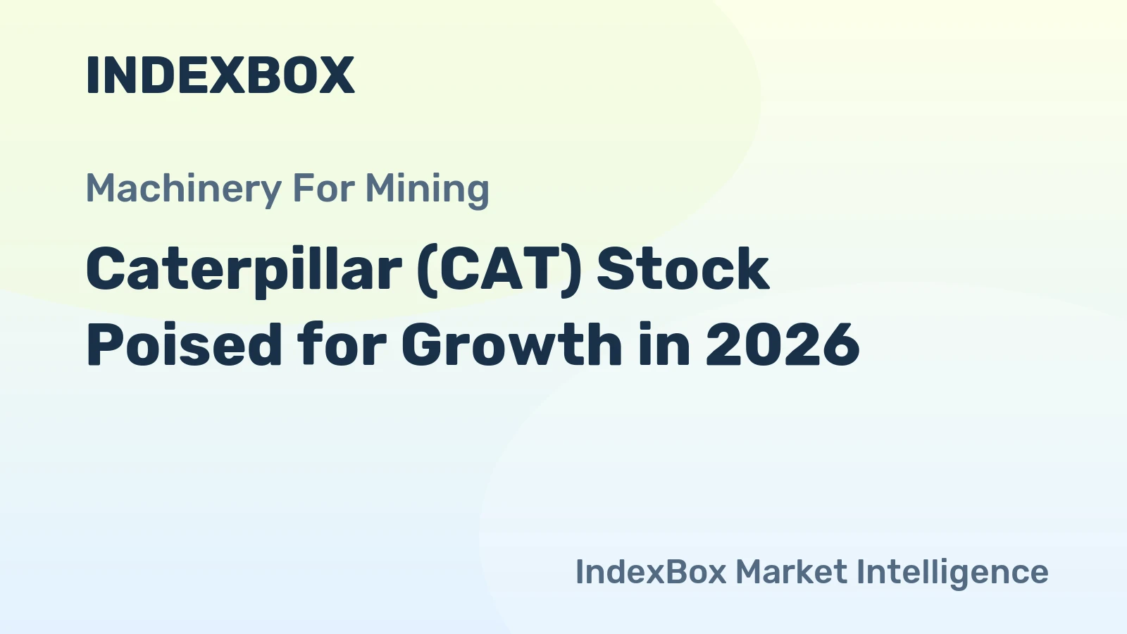 Caterpillar (CAT) Stock Poised for Growth in 2026