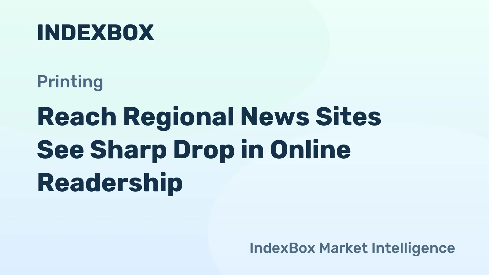 Reach Regional News Sites See Sharp Drop in Online Readership