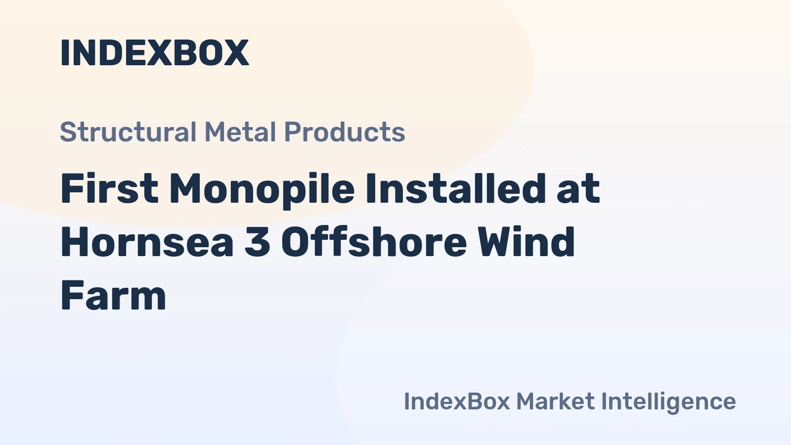 First Monopile Installed at Hornsea 3 Offshore Wind Farm