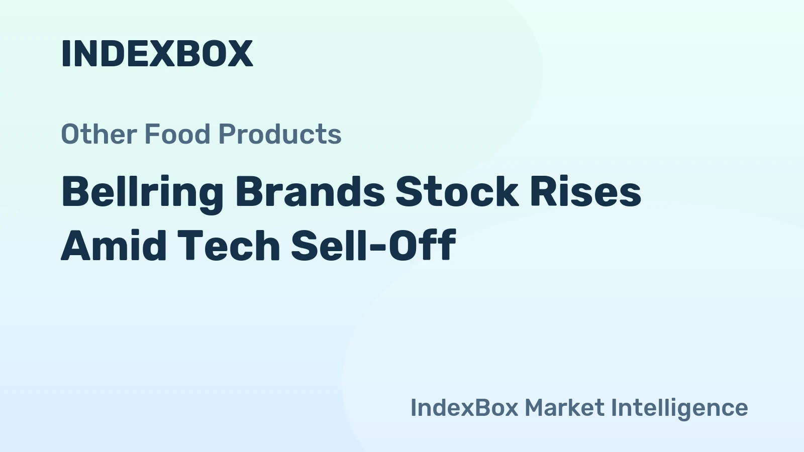 Bellring Brands Stock Rises Amid Tech Sell-Off