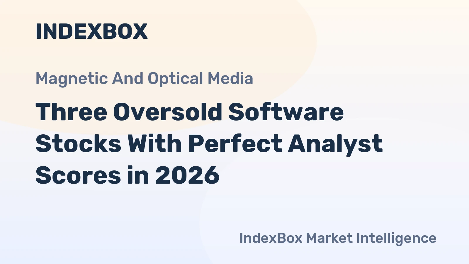 Three Oversold Software Stocks With Perfect Analyst Scores in 2026