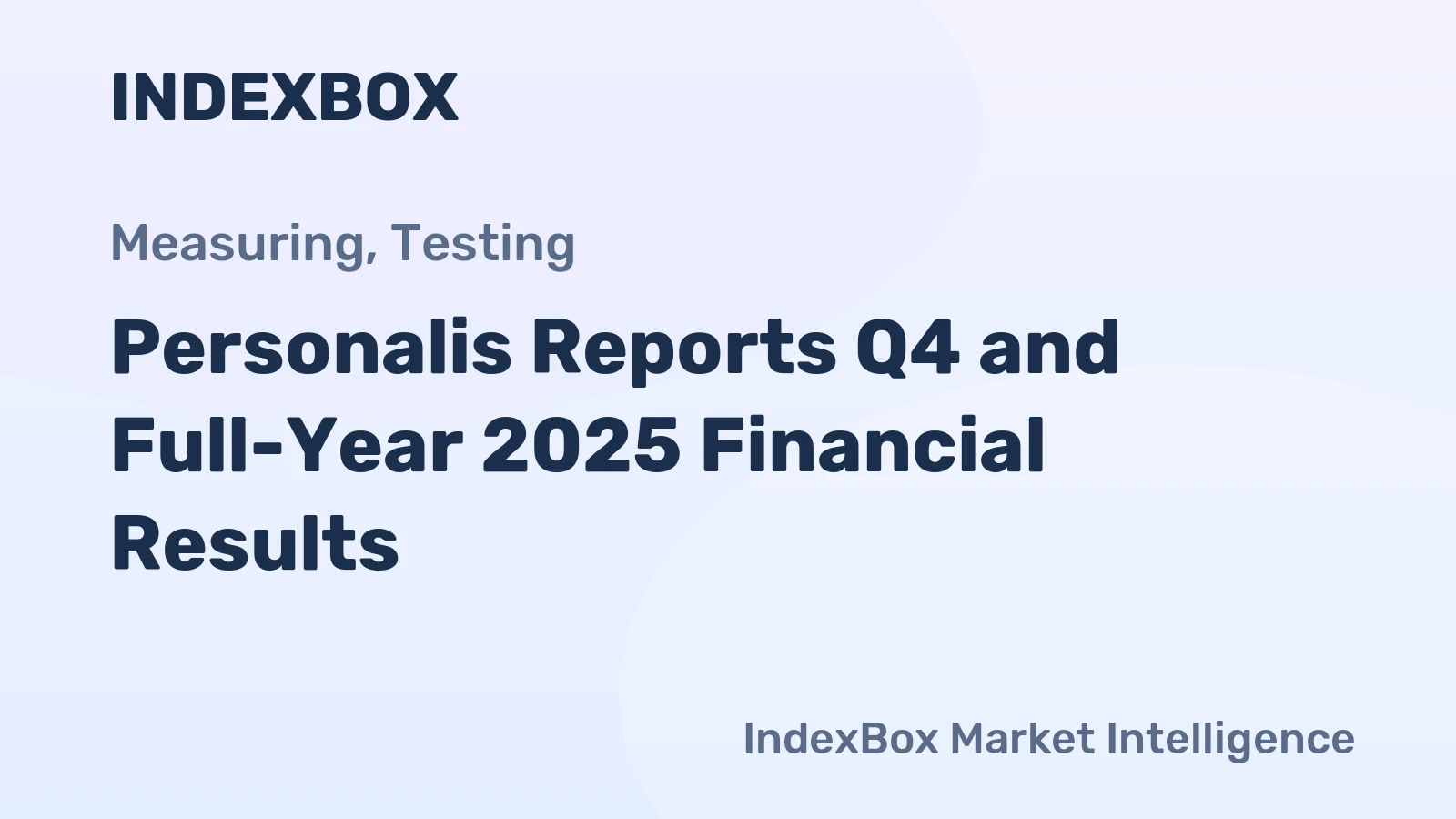 Personalis Reports Q4 and Full-Year 2025 Financial Results
