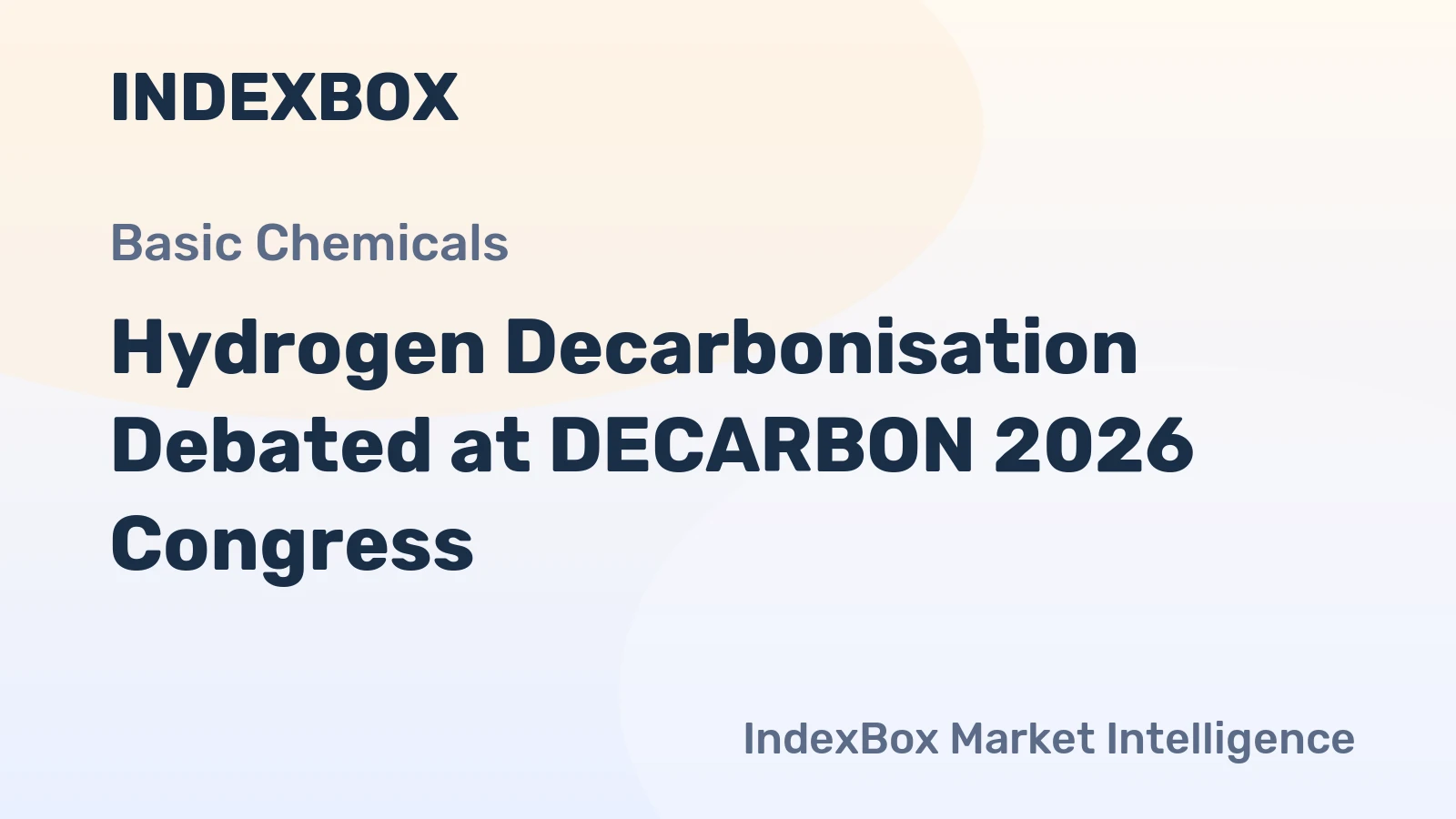 Hydrogen Decarbonisation Debated at DECARBON 2026 Congress