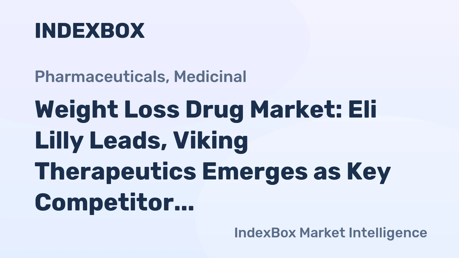 Weight Loss Drug Market: Eli Lilly Leads, Viking Therapeutics Emerges as Key Competitor