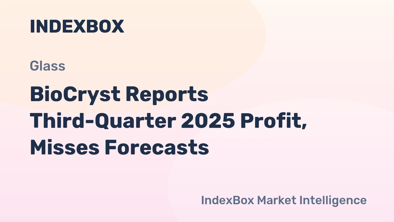 BioCryst Reports Third-Quarter 2025 Profit, Misses Forecasts