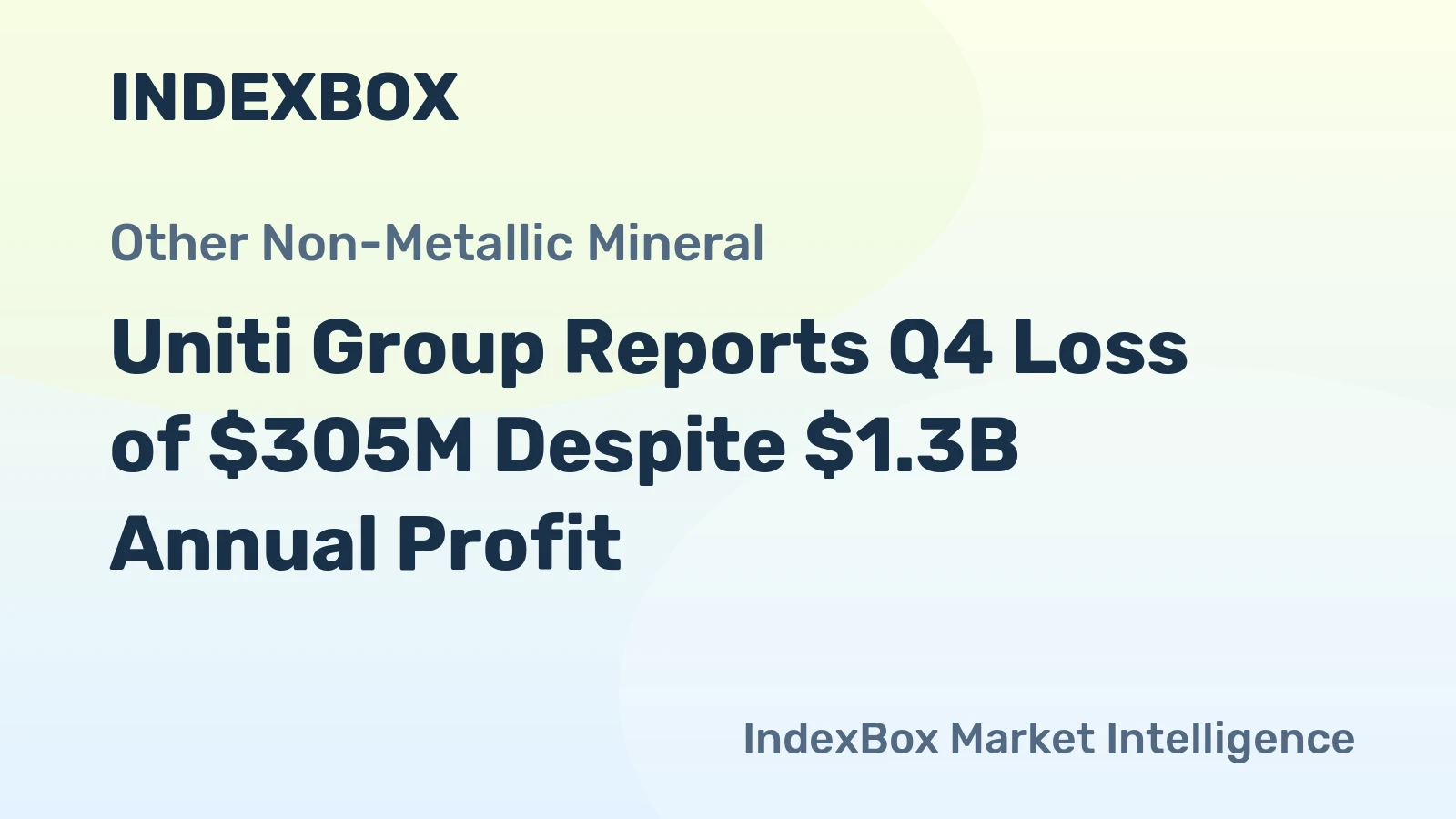 Uniti Group Reports Q4 Loss of $305M Despite $1.3B Annual Profit