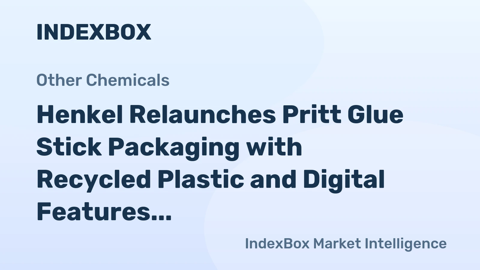 Henkel Relaunches Pritt Glue Stick Packaging with Recycled Plastic and Digital Features