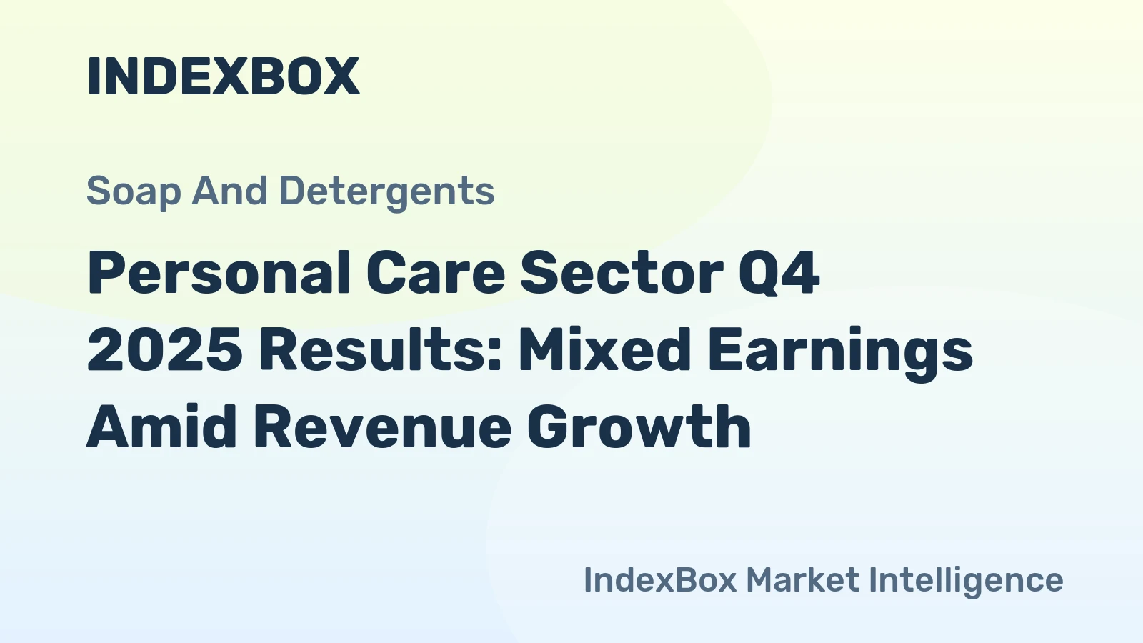 Personal Care Sector Q4 2025 Results: Mixed Earnings Amid Revenue Growth