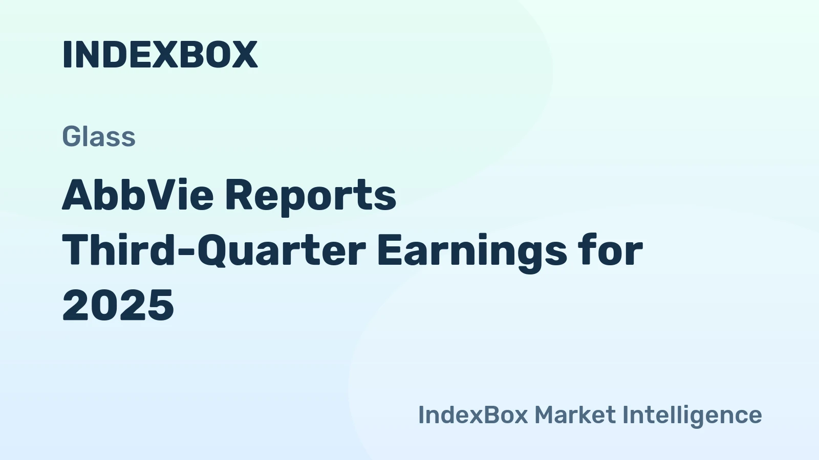 AbbVie Reports Third-Quarter Earnings for 2025