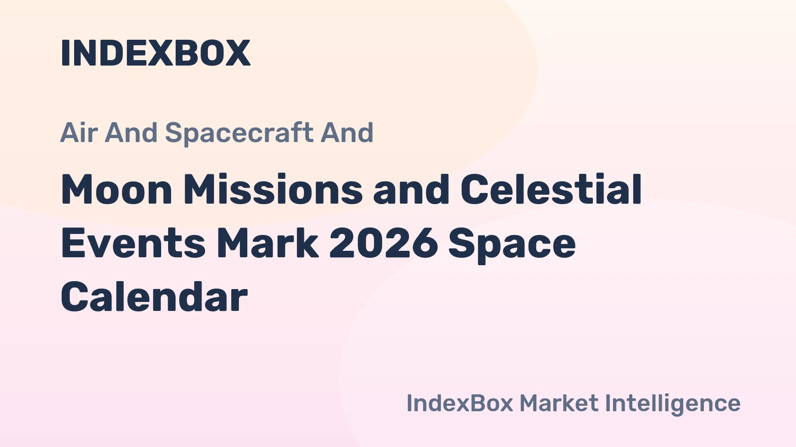 Moon Missions and Celestial Events Mark 2026 Space Calendar