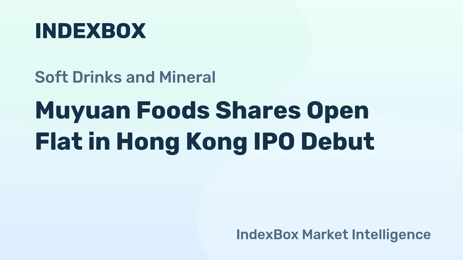 Muyuan Foods Shares Open Flat in Hong Kong IPO Debut