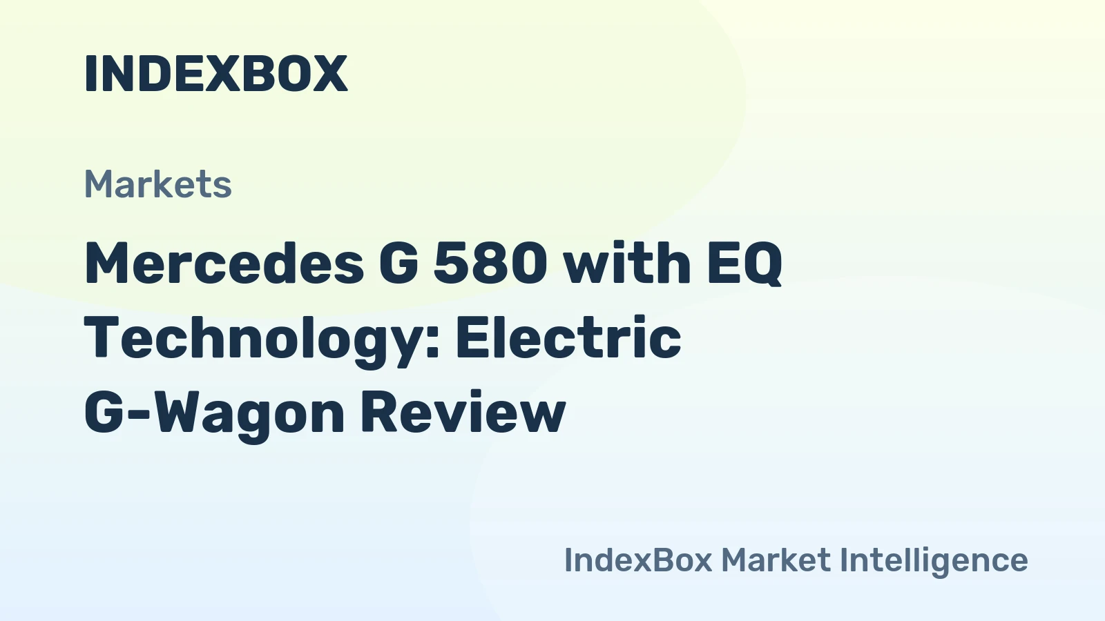 Mercedes G 580 with EQ Technology: Electric G-Wagon Review