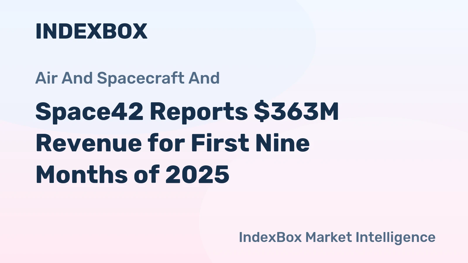 Space42 Reports $363M Revenue for First Nine Months of 2025