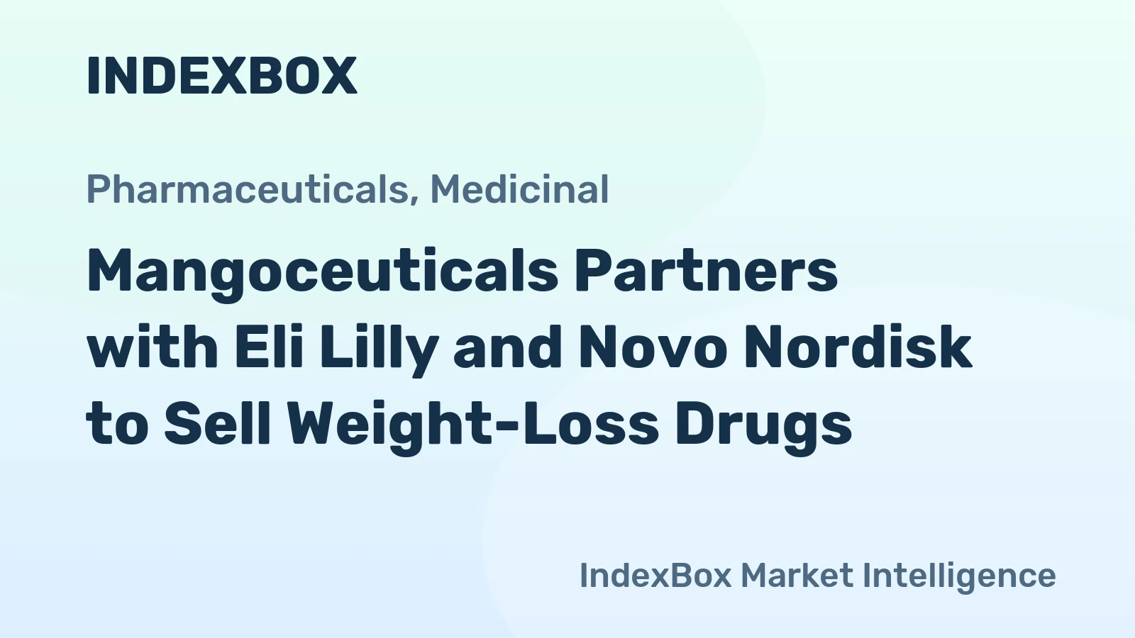 Mangoceuticals Partners with Eli Lilly and Novo Nordisk to Sell Weight-Loss Drugs