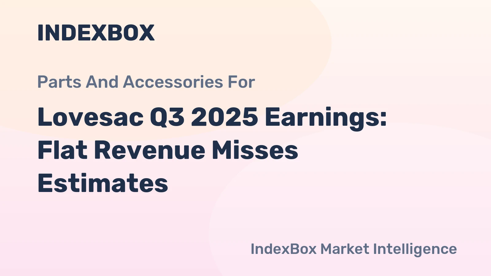 Lovesac Q3 2025 Earnings: Flat Revenue Misses Estimates