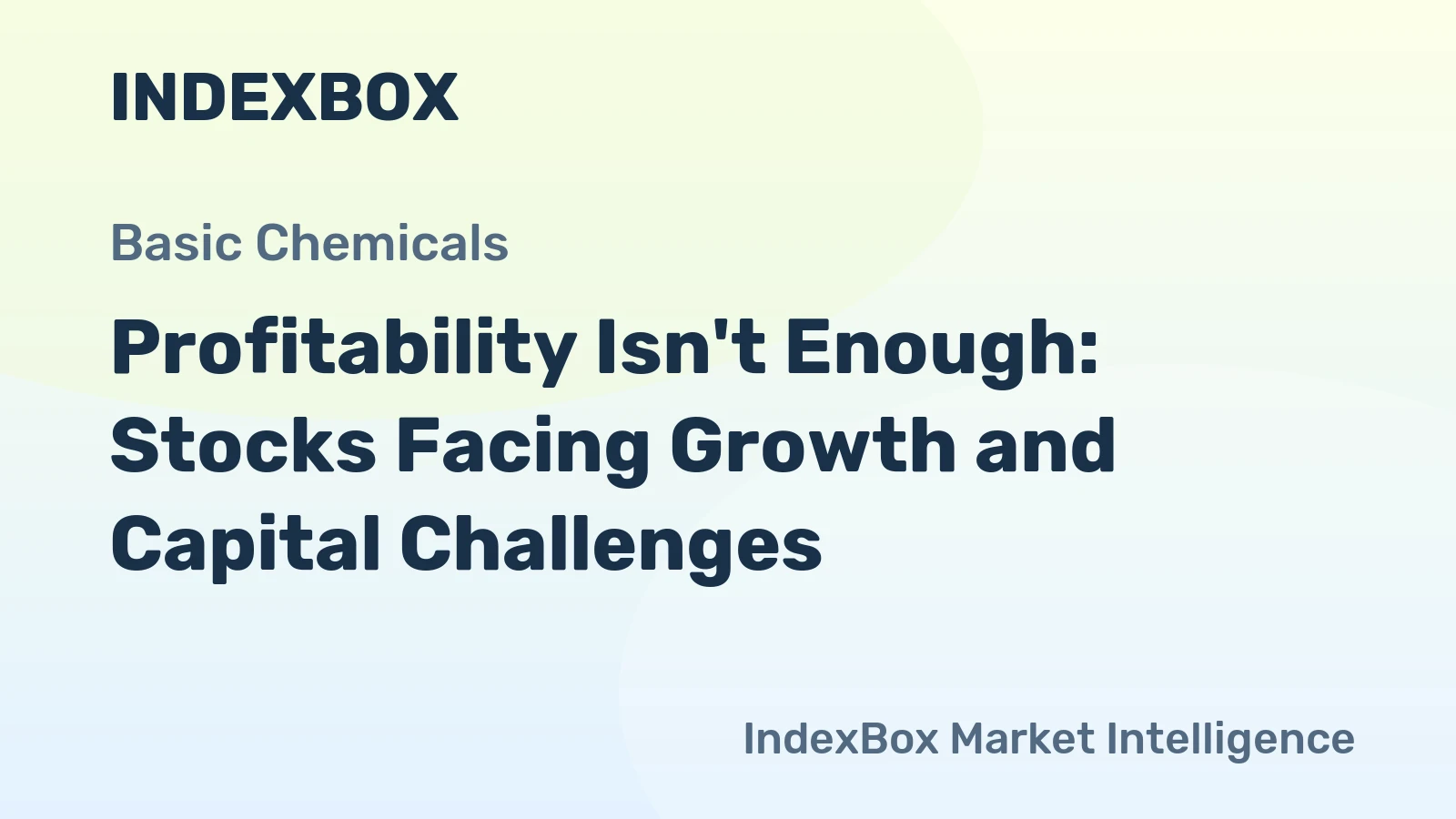 Profitability Isn't Enough: Stocks Facing Growth and Capital Challenges