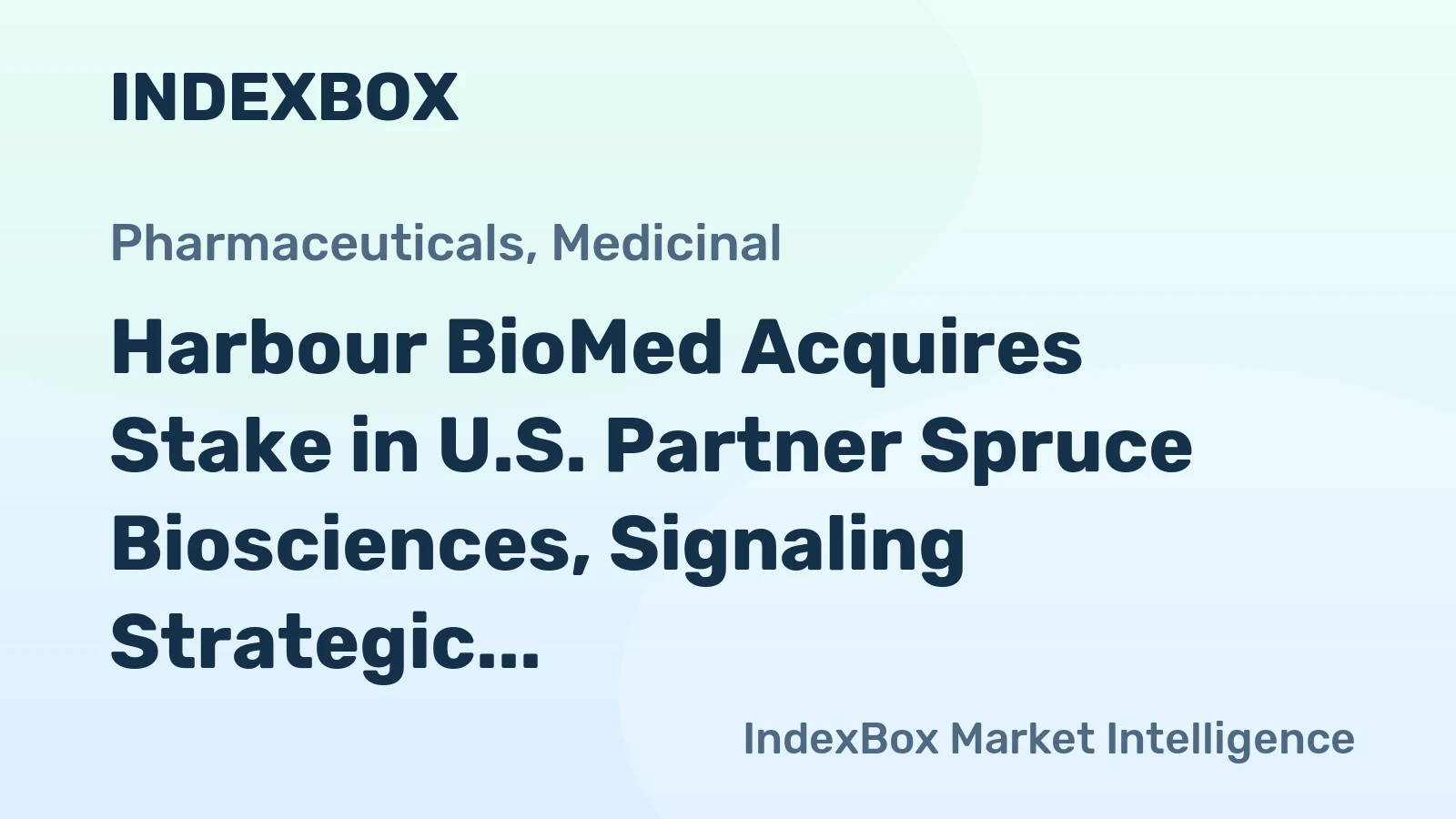 Harbour BioMed Acquires Stake in U.S. Partner Spruce Biosciences, Signaling Strategic Shift in Chinese Biotech