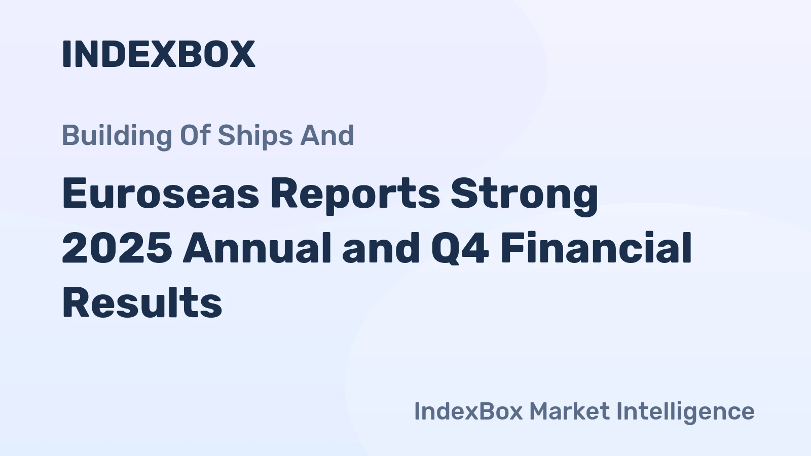 Euroseas Reports Strong 2025 Annual and Q4 Financial Results