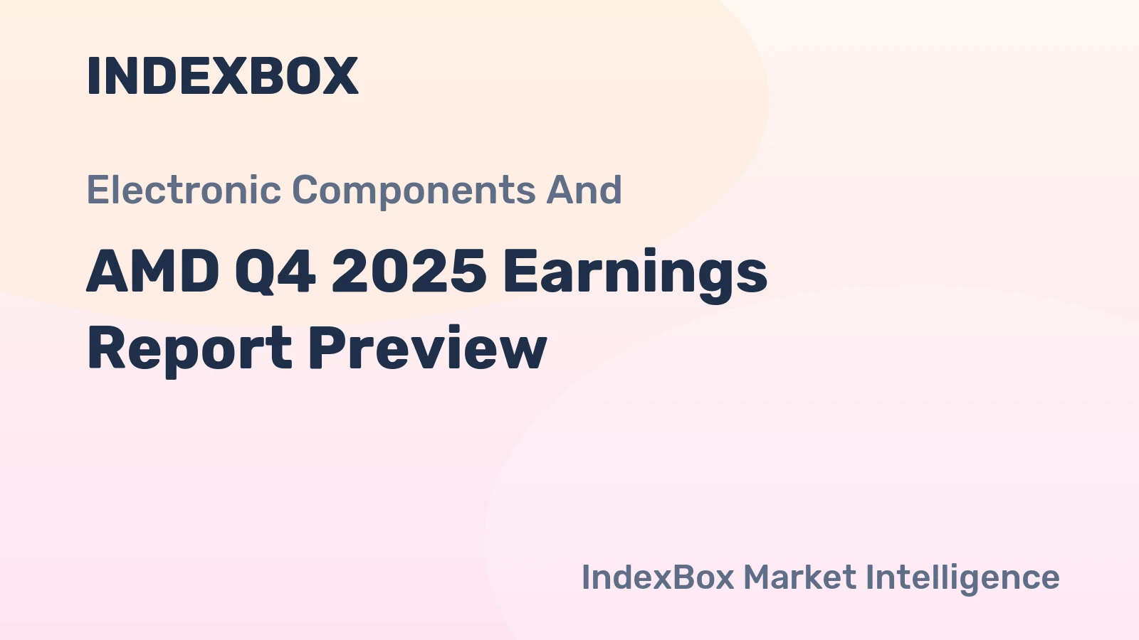 AMD Q4 2025 Earnings Report Preview