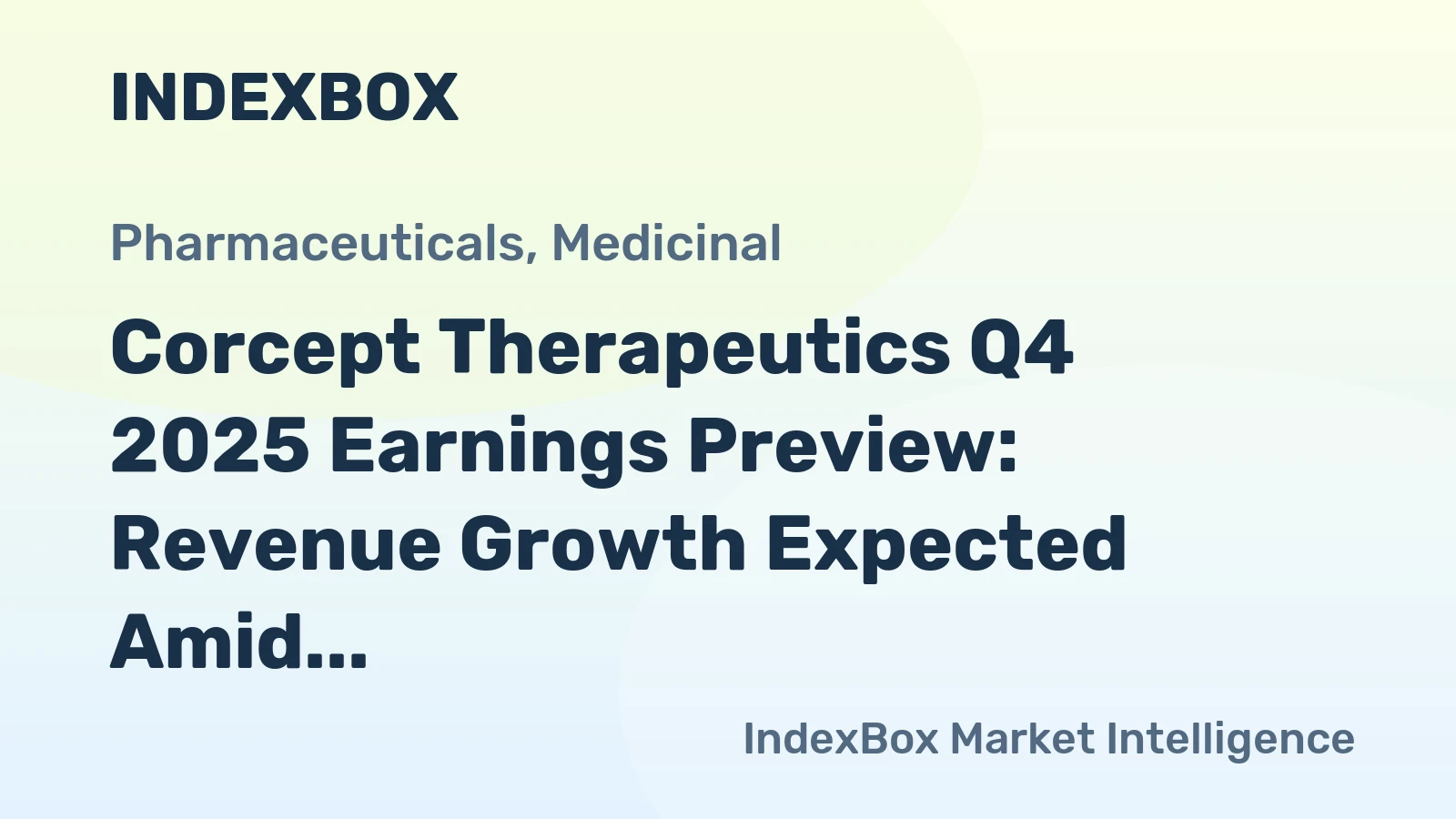 Corcept Therapeutics Q4 2025 Earnings Preview: Revenue Growth Expected Amid Stock Decline