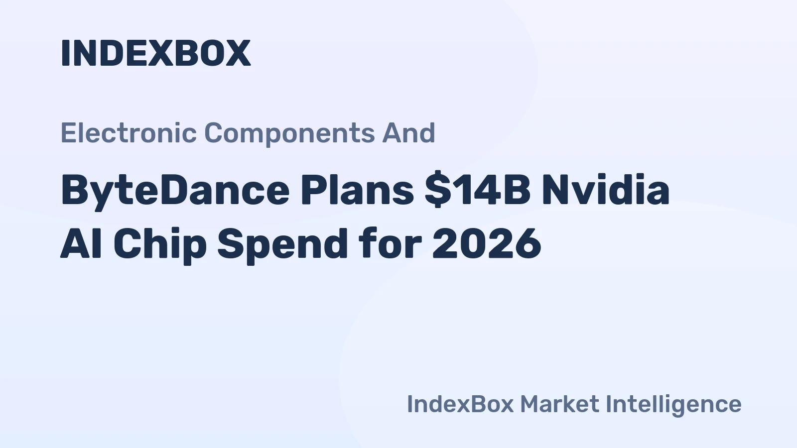 ByteDance Plans $14B Nvidia AI Chip Spend for 2026