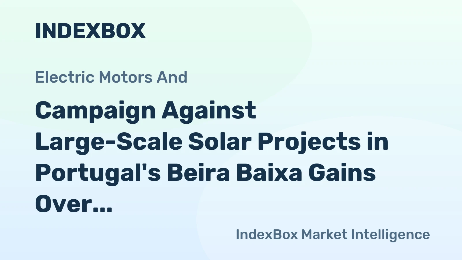 Campaign Against Large-Scale Solar Projects in Portugal's Beira Baixa Gains Over 18,200 Signatures