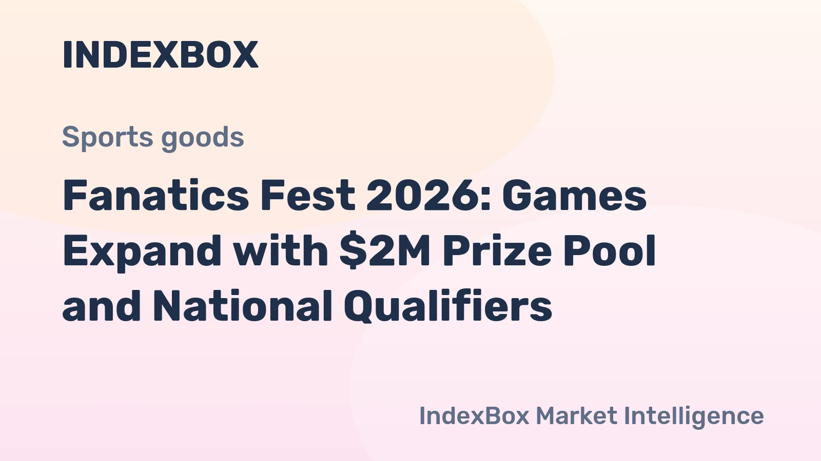 Fanatics Fest 2026: Games Expand with $2M Prize Pool and National Qualifiers