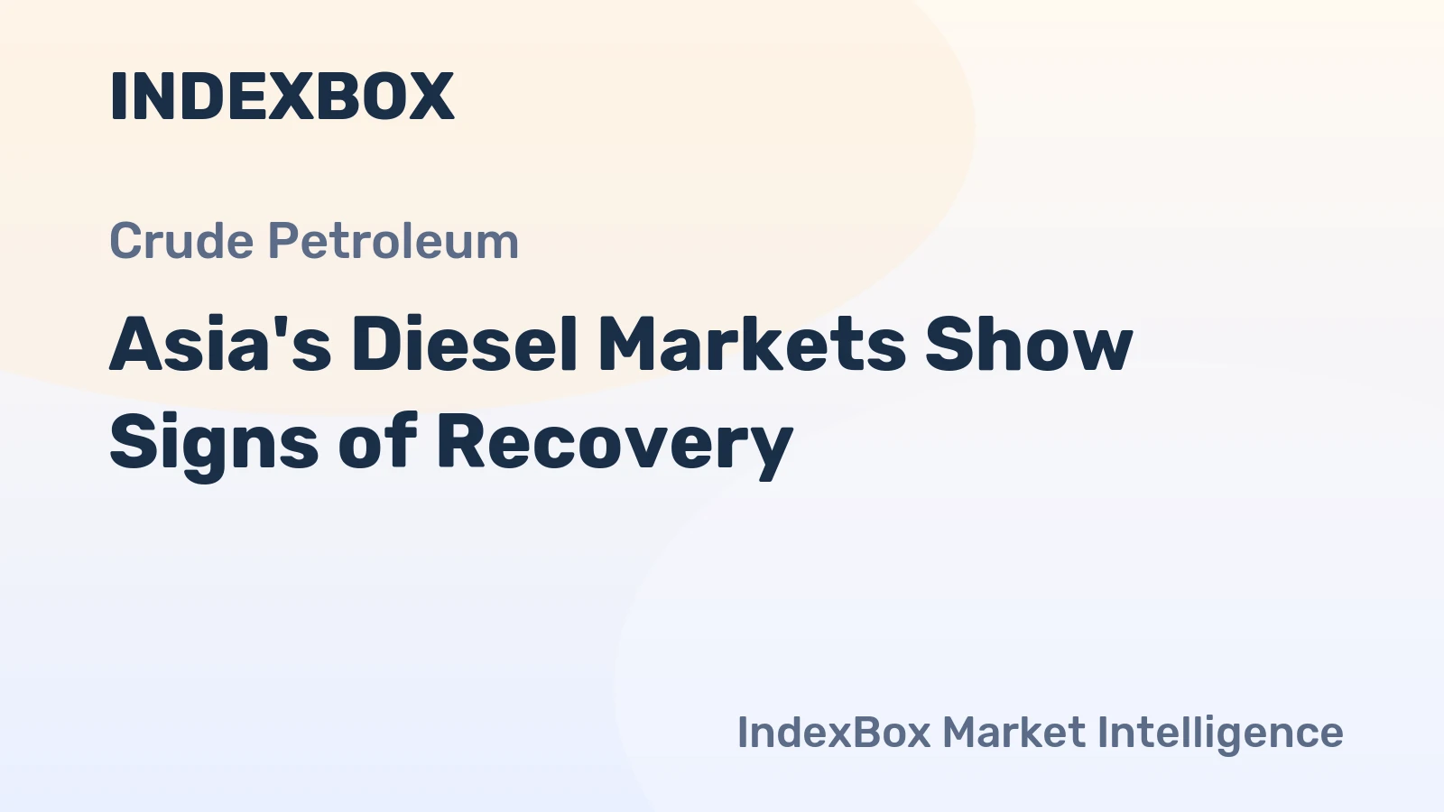 Asia's Diesel Markets Show Signs of Recovery
