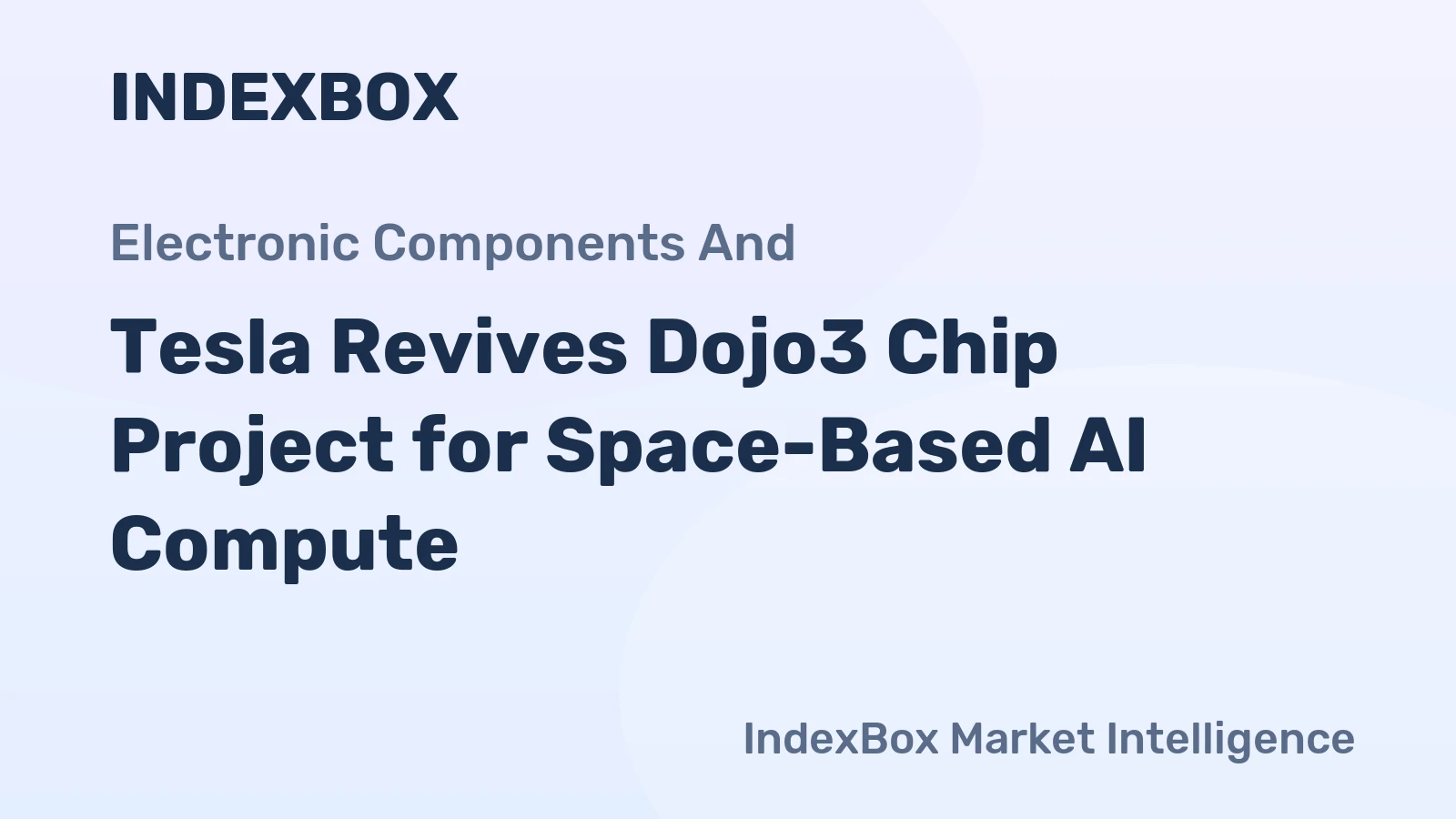 Tesla Revives Dojo3 Chip Project for Space-Based AI Compute