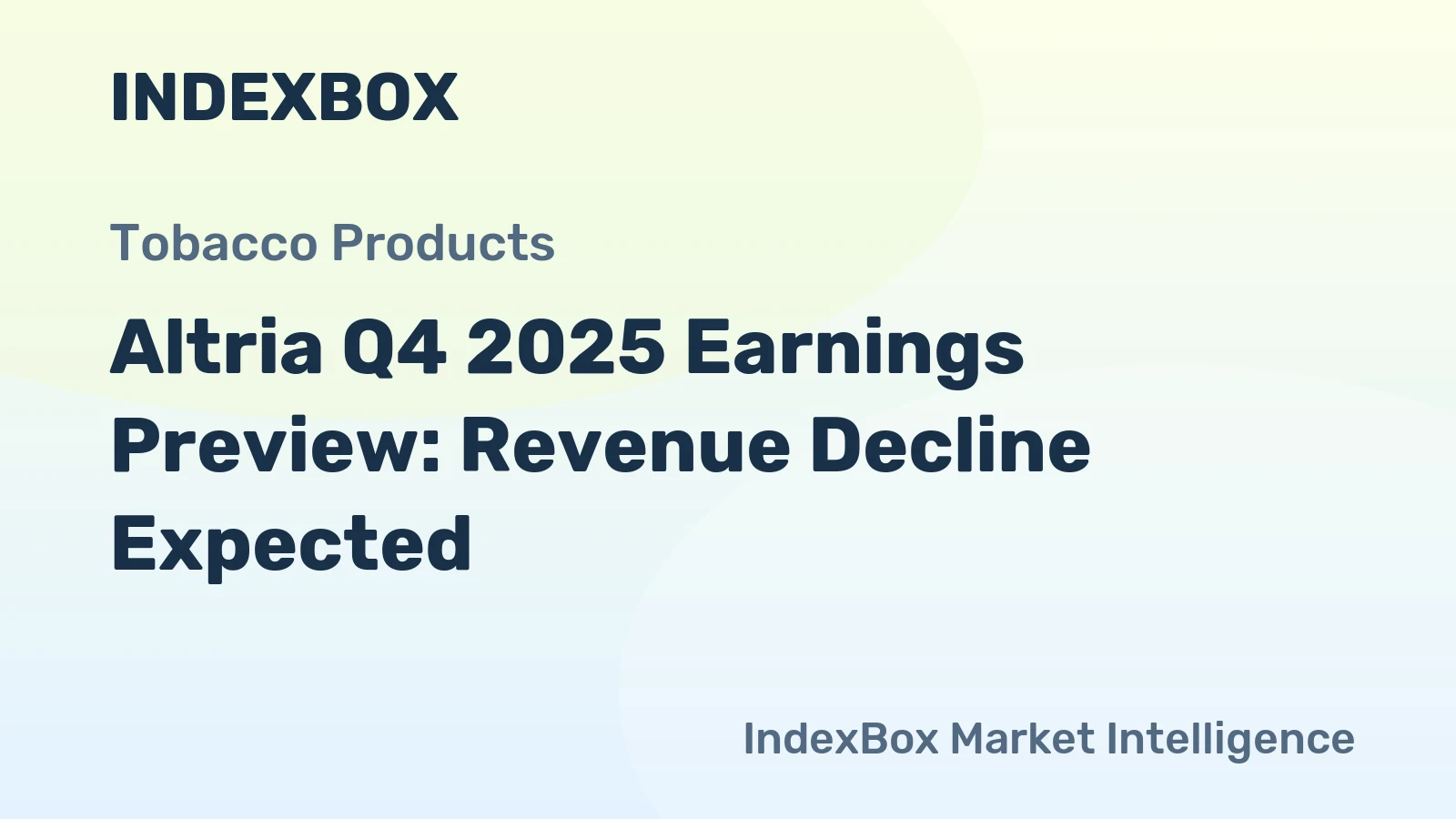 Altria Q4 2025 Earnings Preview: Revenue Decline Expected