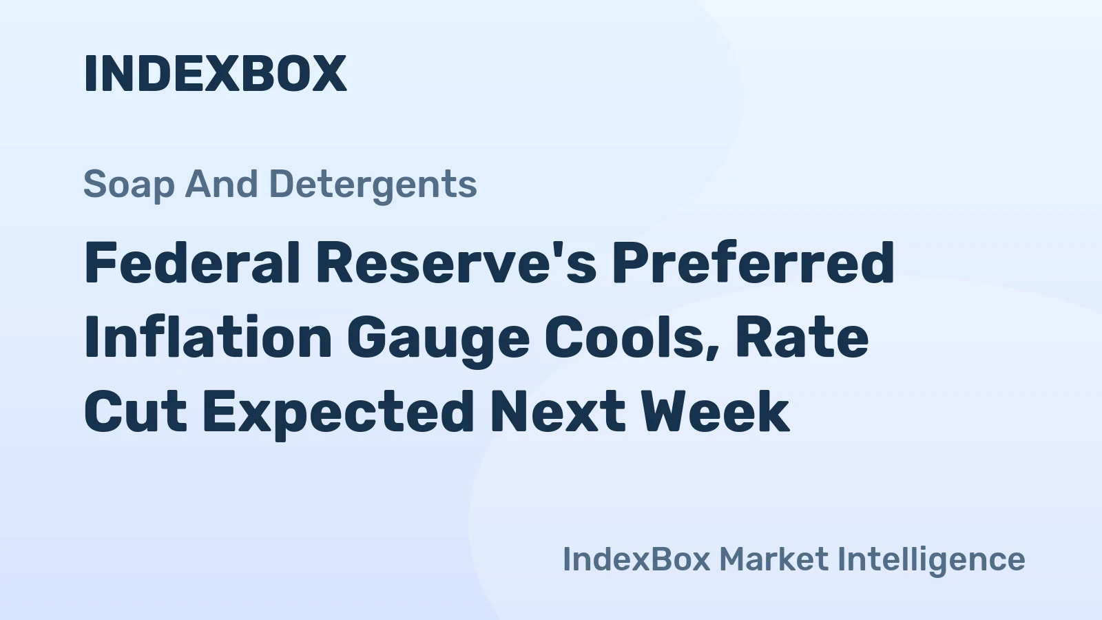 Federal Reserve's Preferred Inflation Gauge Cools, Rate Cut Expected Next Week