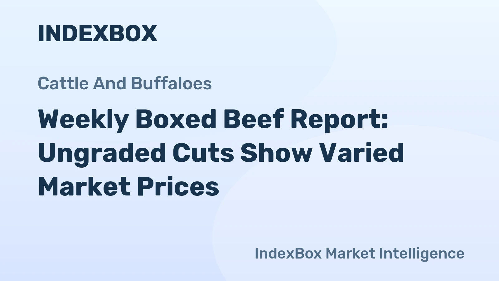 Weekly Boxed Beef Report: Ungraded Cuts Show Varied Market Prices