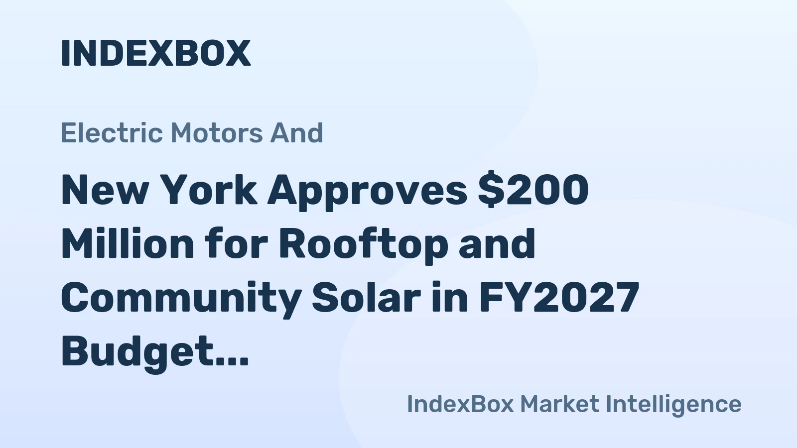 New York Approves $200 Million for Rooftop and Community Solar in FY2027 Budget