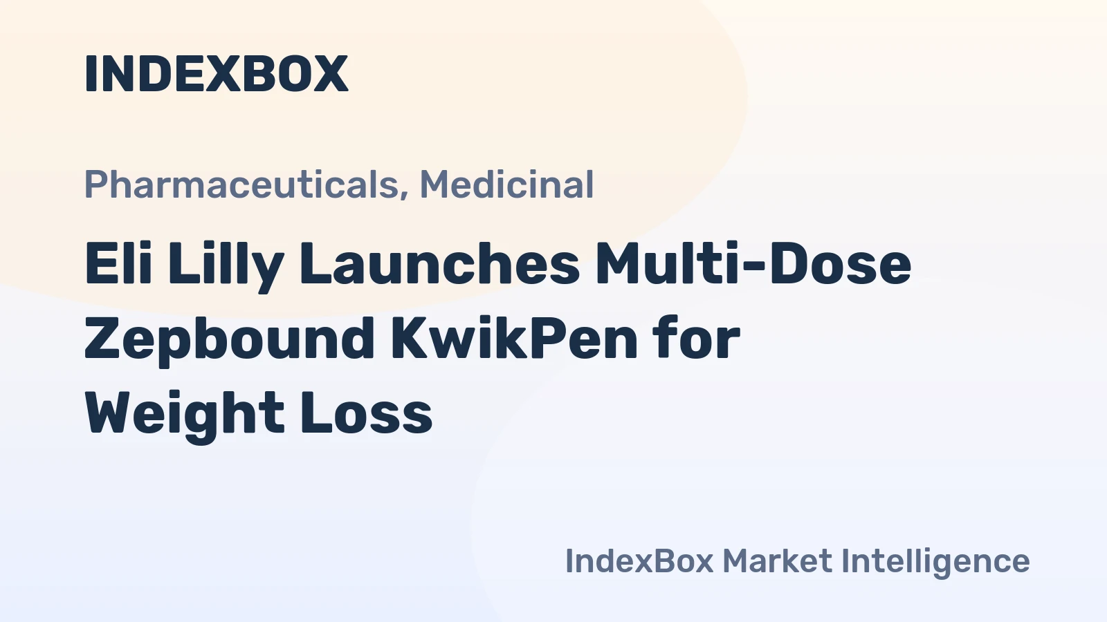 Eli Lilly Launches Multi-Dose Zepbound KwikPen for Weight Loss
