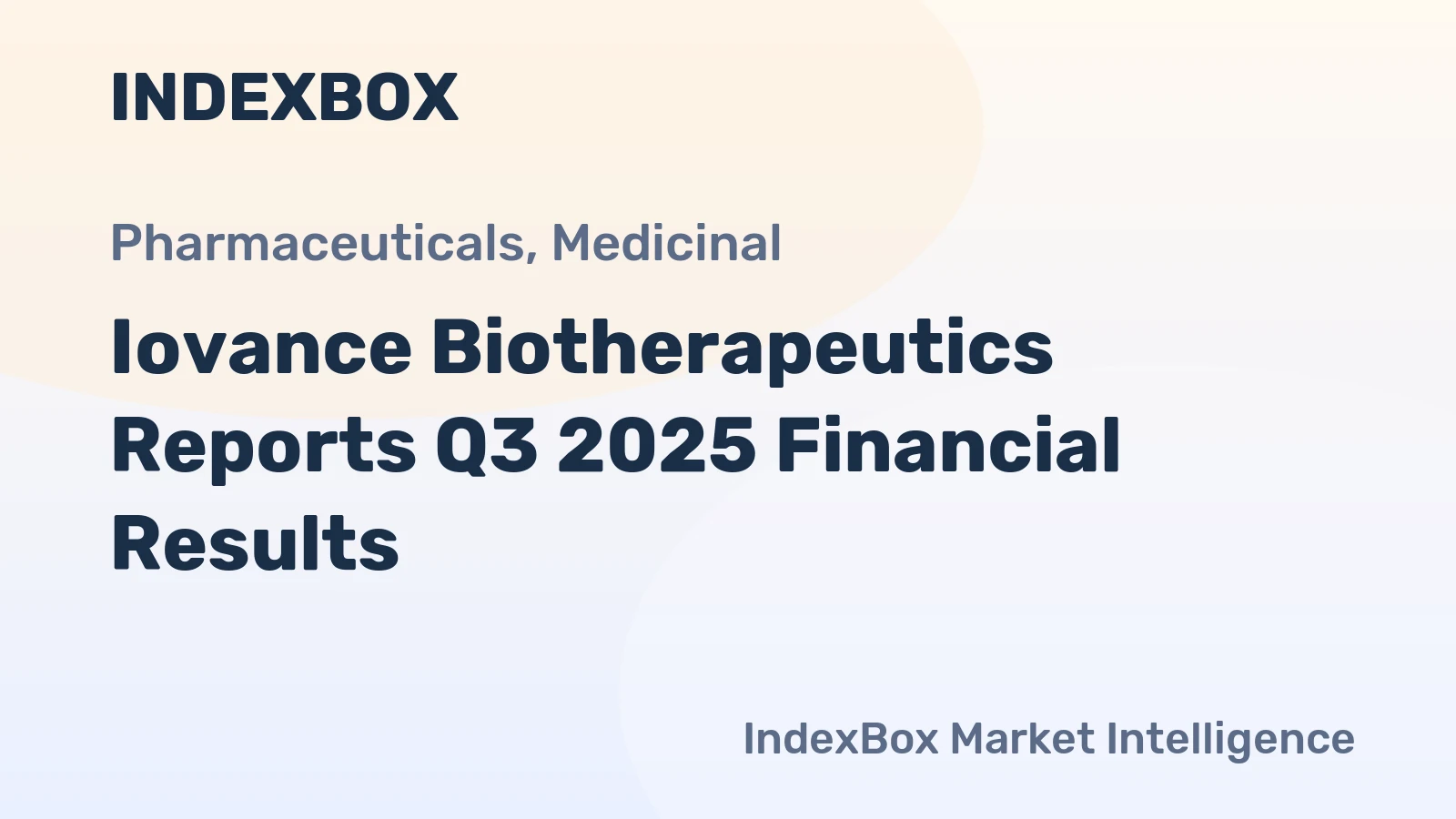 Iovance Biotherapeutics Reports Q3 2025 Financial Results