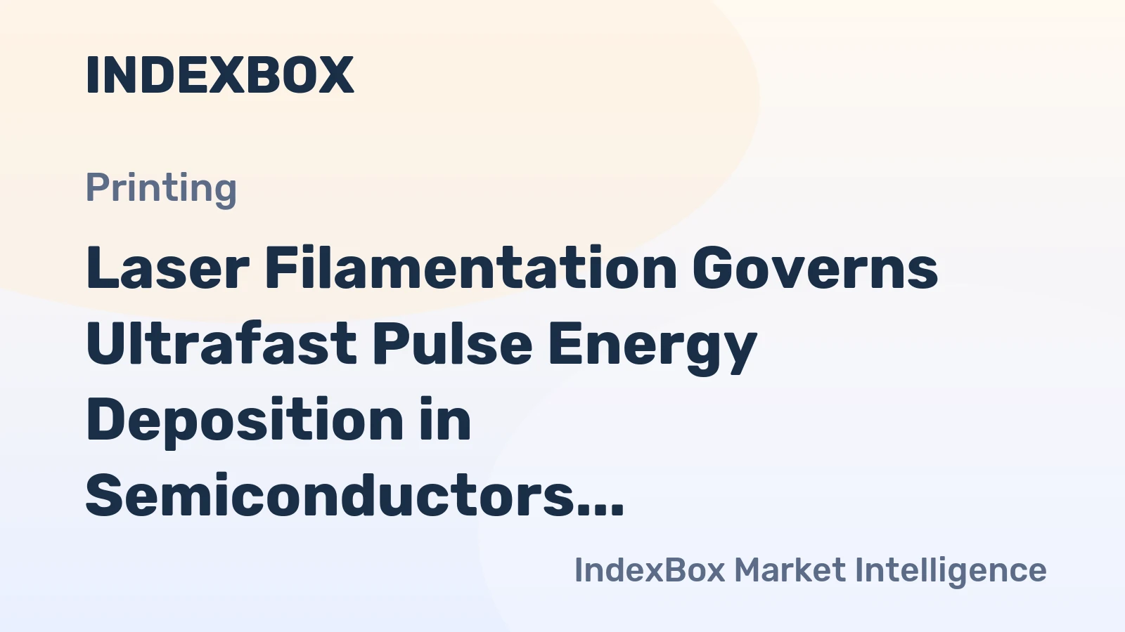 Laser Filamentation Governs Ultrafast Pulse Energy Deposition in Semiconductors