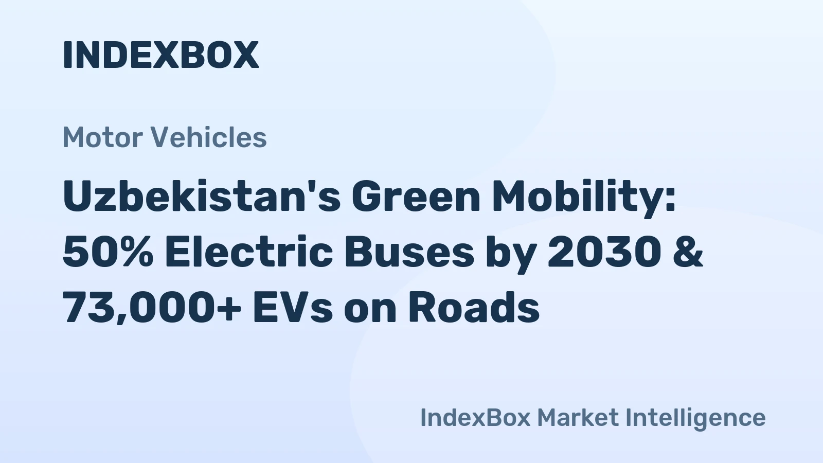 Uzbekistan's Green Mobility: 50% Electric Buses by 2030 & 73,000+ EVs on Roads