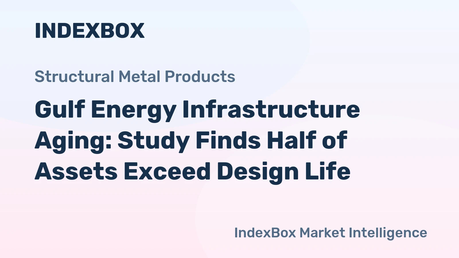 Gulf Energy Infrastructure Aging: Study Finds Half of Assets Exceed Design Life