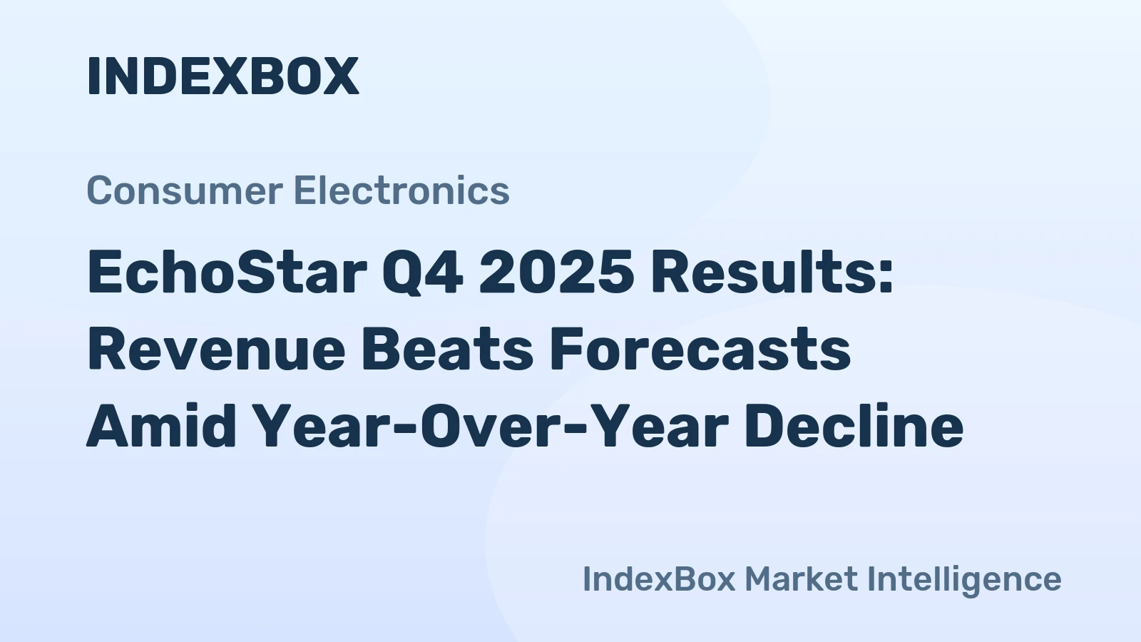 EchoStar Q4 2025 Results: Revenue Beats Forecasts Amid Year-Over-Year Decline