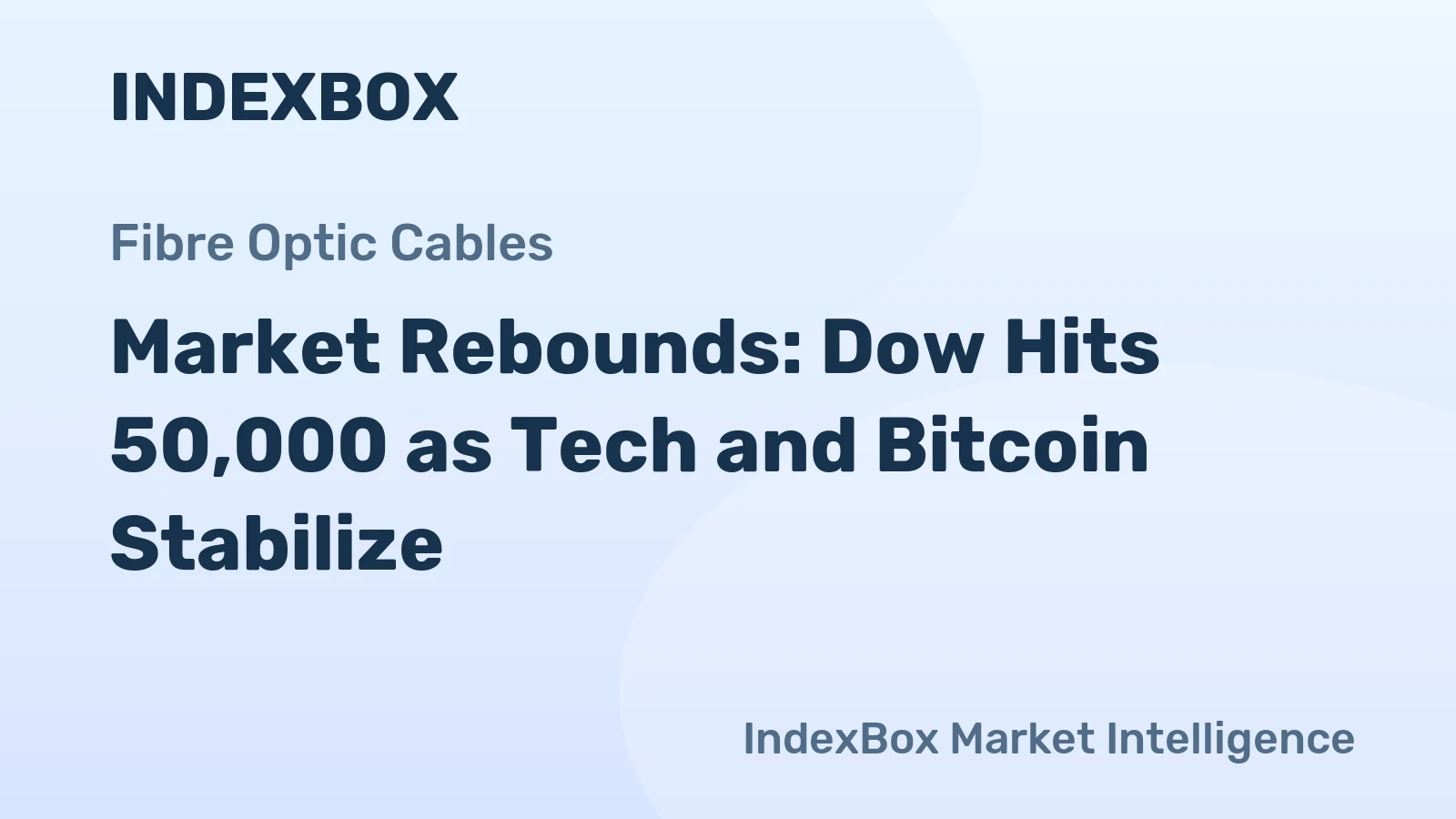 Market Rebounds: Dow Hits 50,000 as Tech and Bitcoin Stabilize