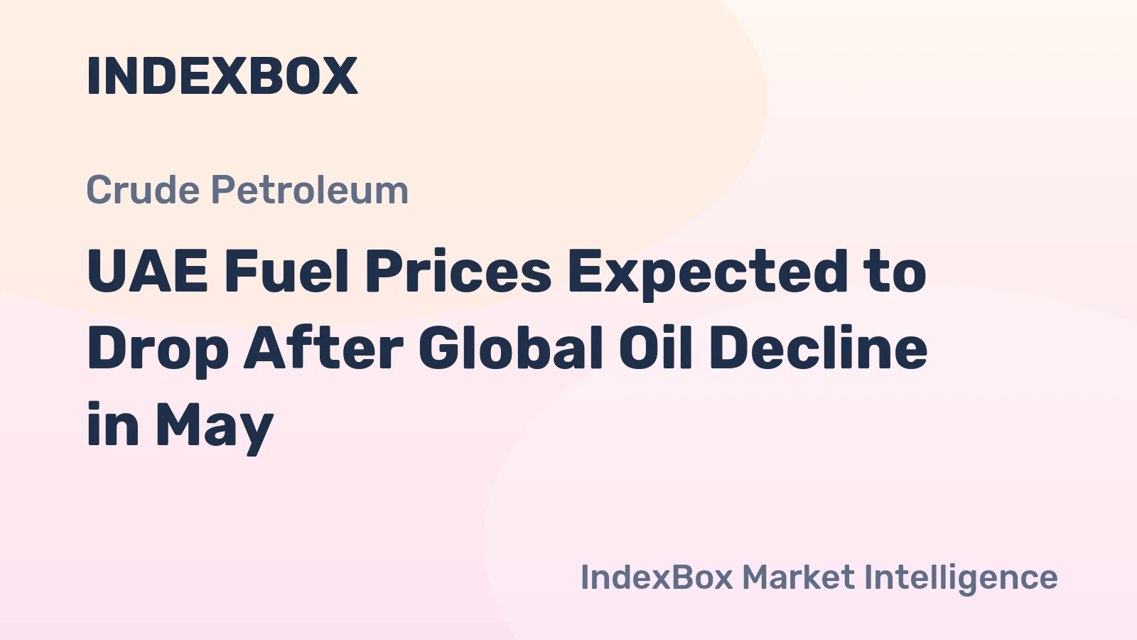 UAE Fuel Prices Expected to Drop After Global Oil Decline in May