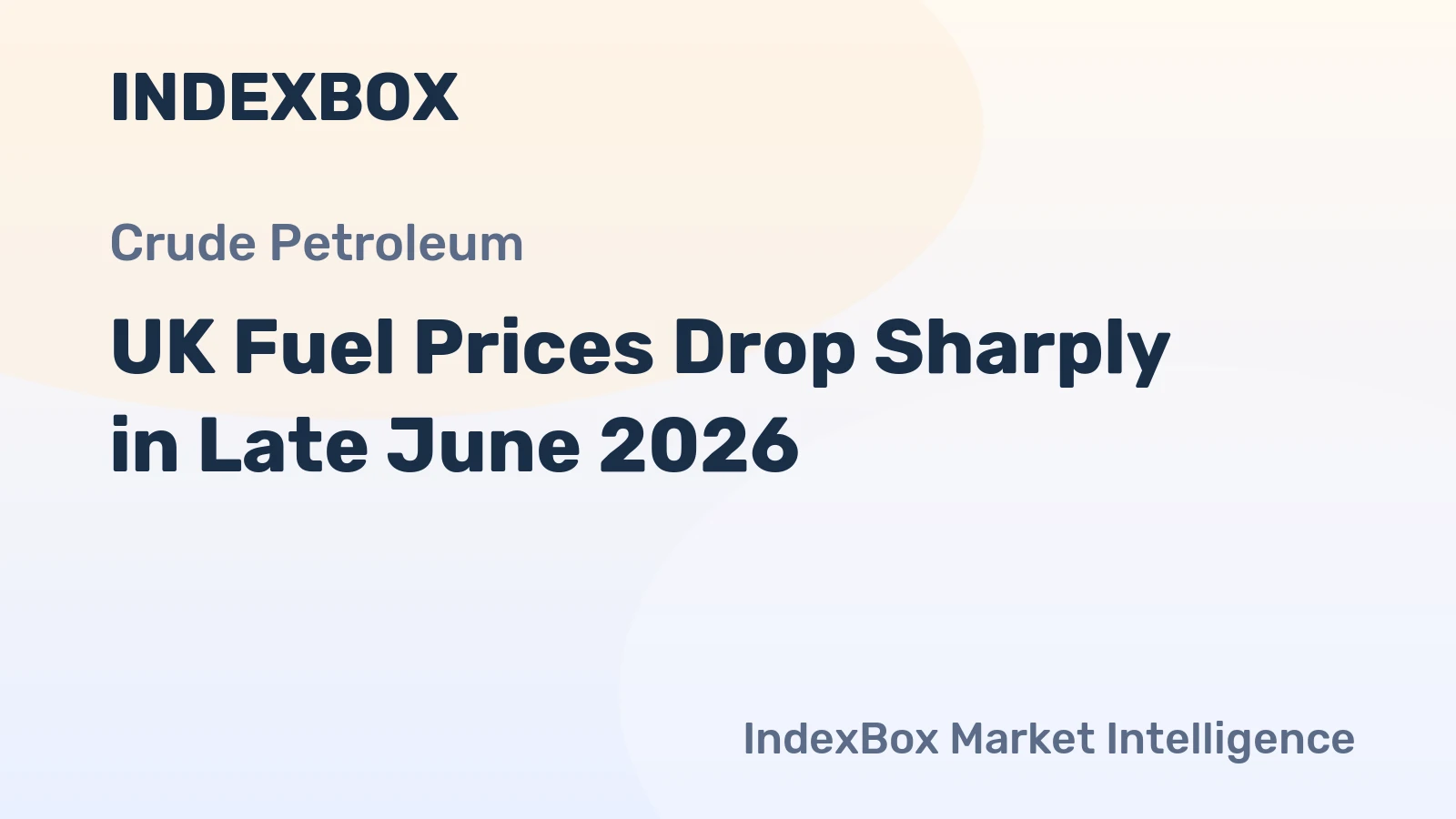 UK Fuel Prices Drop Sharply in Late June 2026