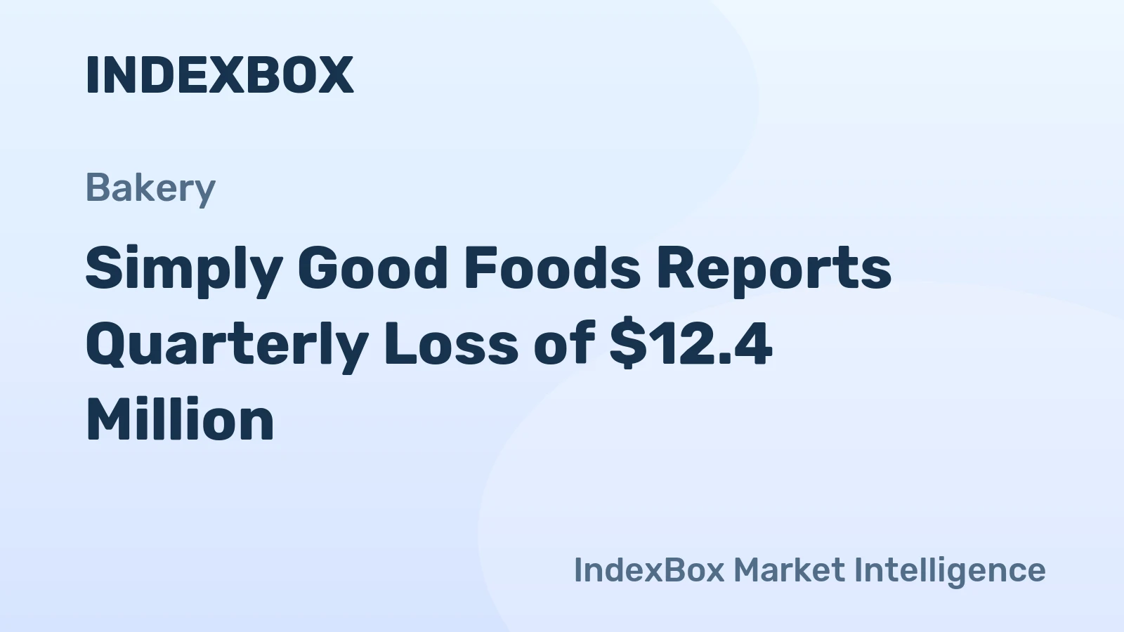 Simply Good Foods Reports Quarterly Loss of $12.4 Million