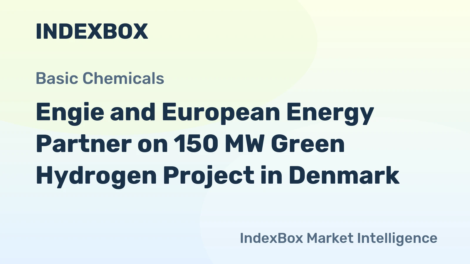 Engie and European Energy Partner on 150 MW Green Hydrogen Project in Denmark